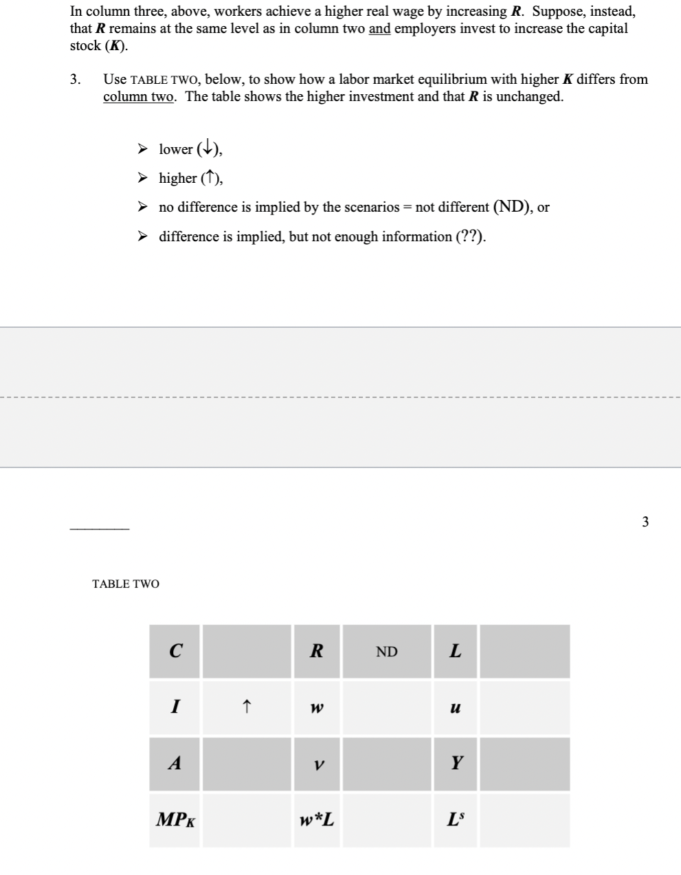 Solved Given the production function, Y=AKαL(1−α) assume | Chegg.com