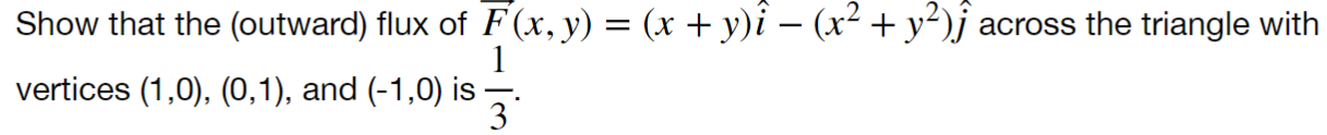 Solved Show that the (outward) flux of | Chegg.com