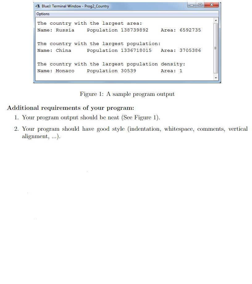 Solved We are using Java. The input file is a .txt file. | Chegg.com