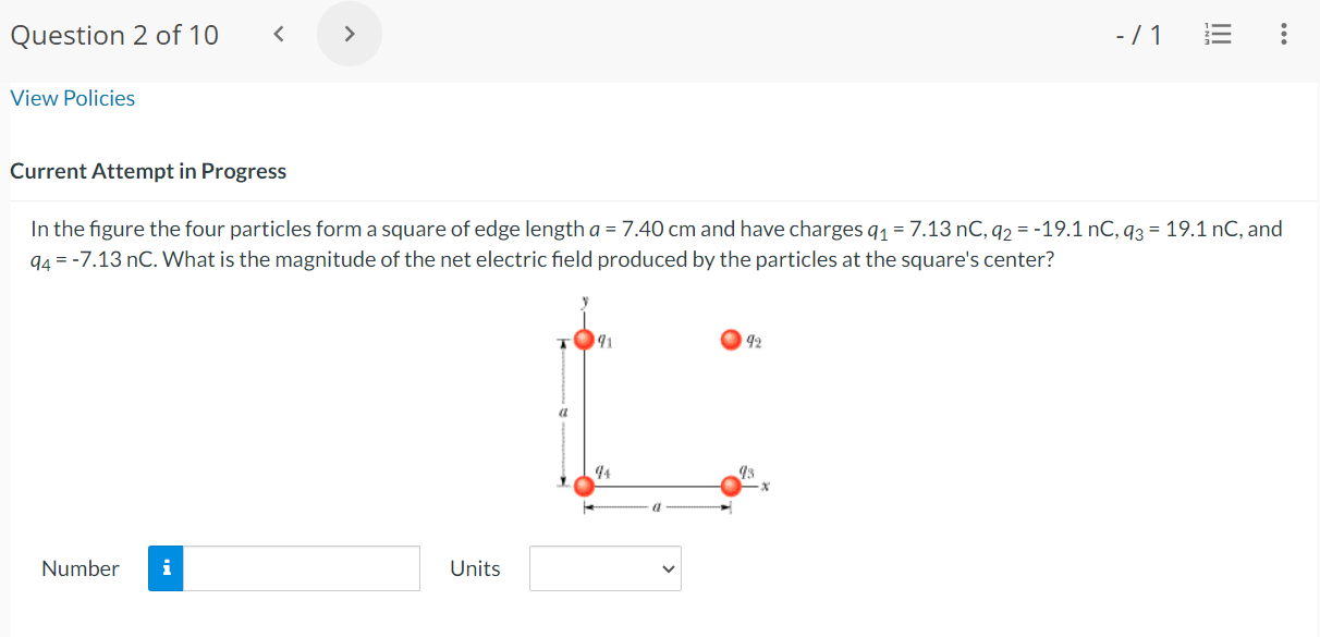Solved Current Attempt in ProgressIn the figure the four | Chegg.com
