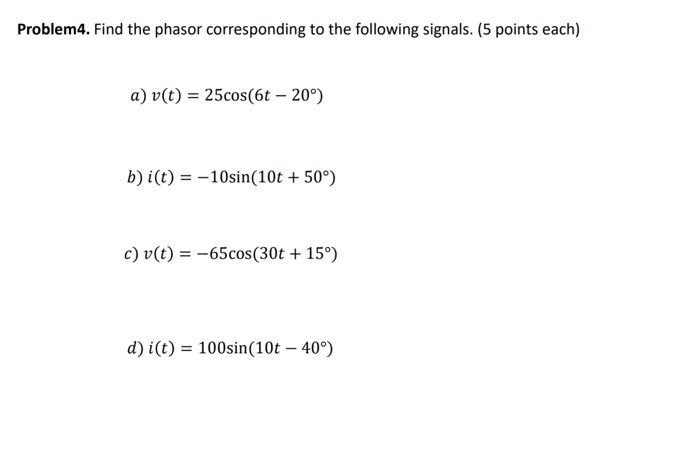 Solved Problem 1 A Current Source For A Linear Circuit Is 8452