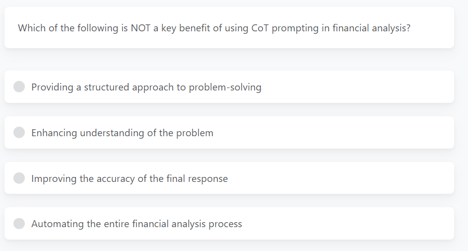 Solved Which of the following is NOT a key benefit of using | Chegg.com