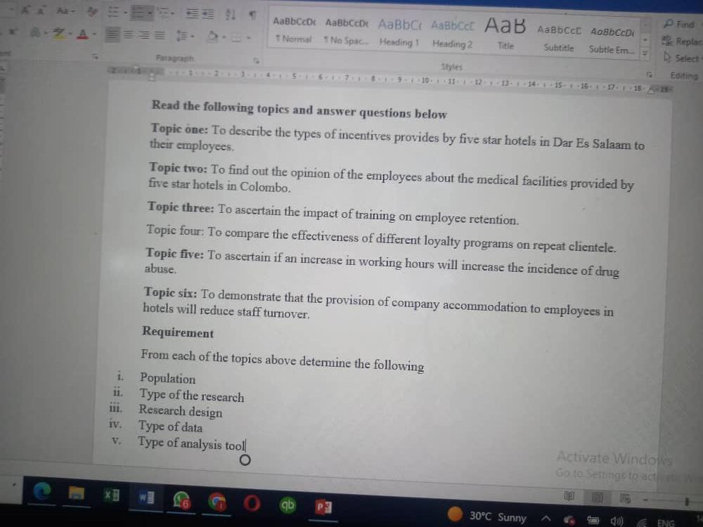 Solved Read the following topics and answer questions below | Chegg.com