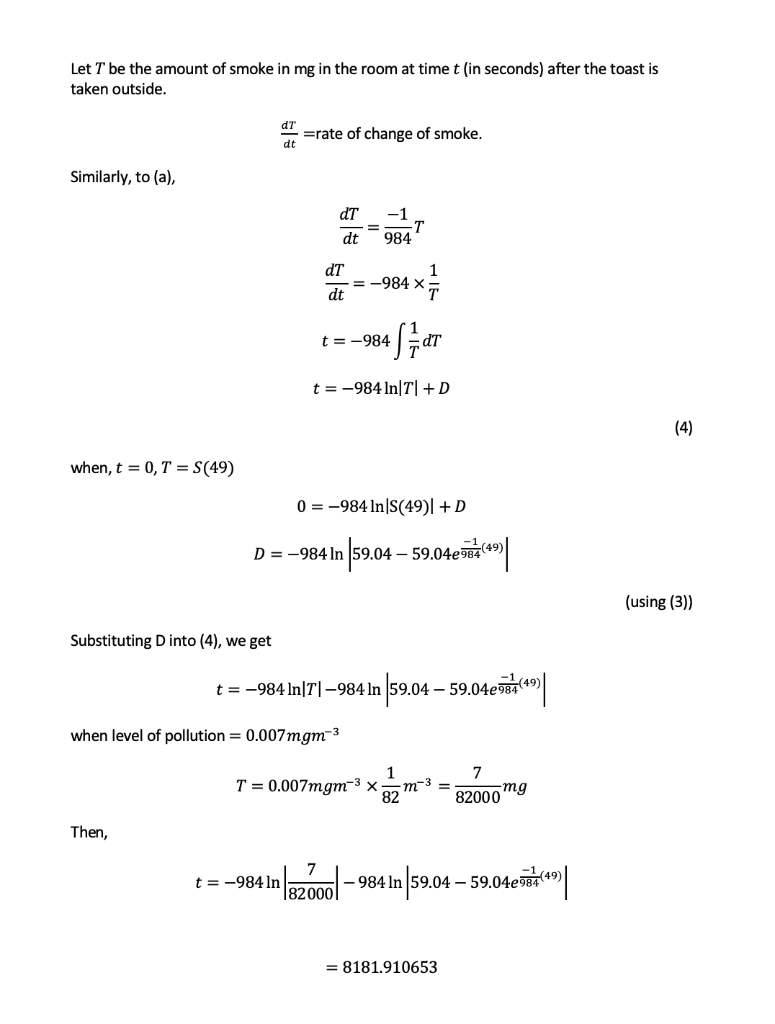 Solved The air in a 82 cubic metre kitchen is initially | Chegg.com