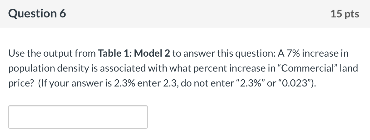 Solved Use the information below to answer questions that | Chegg.com