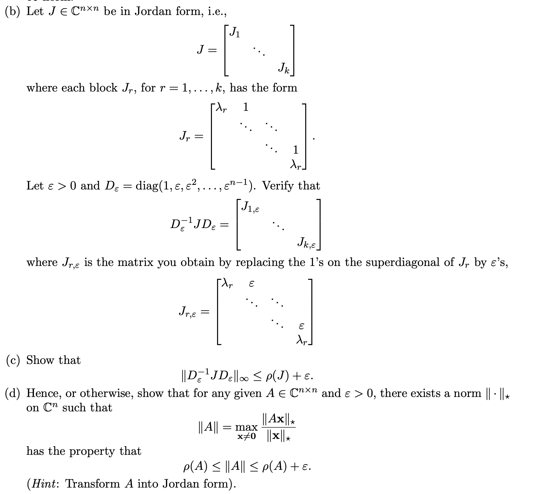 Solved Recall that in the lectures, we mentioned that (i) | Chegg.com