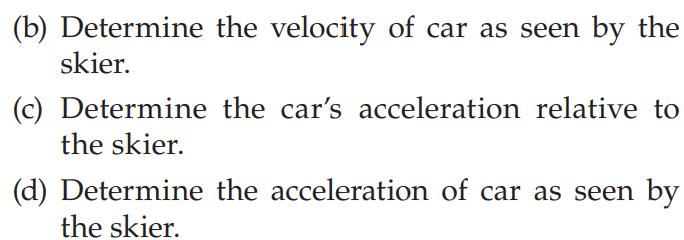 Solved 2.25 A person A is skiing down the path defined by Y= | Chegg.com