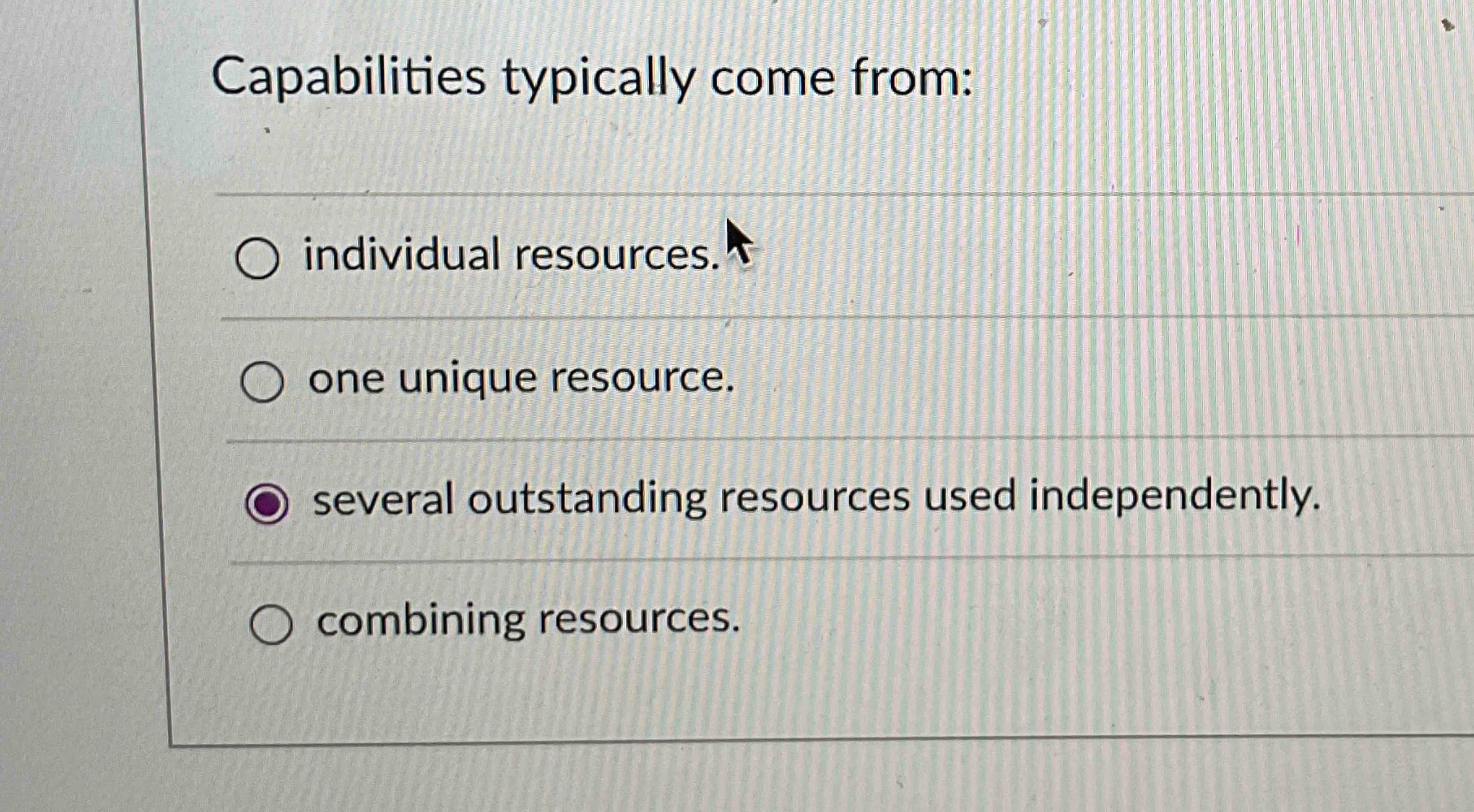 Solved Suppliers are powerful when: Select one: a. | Chegg.com