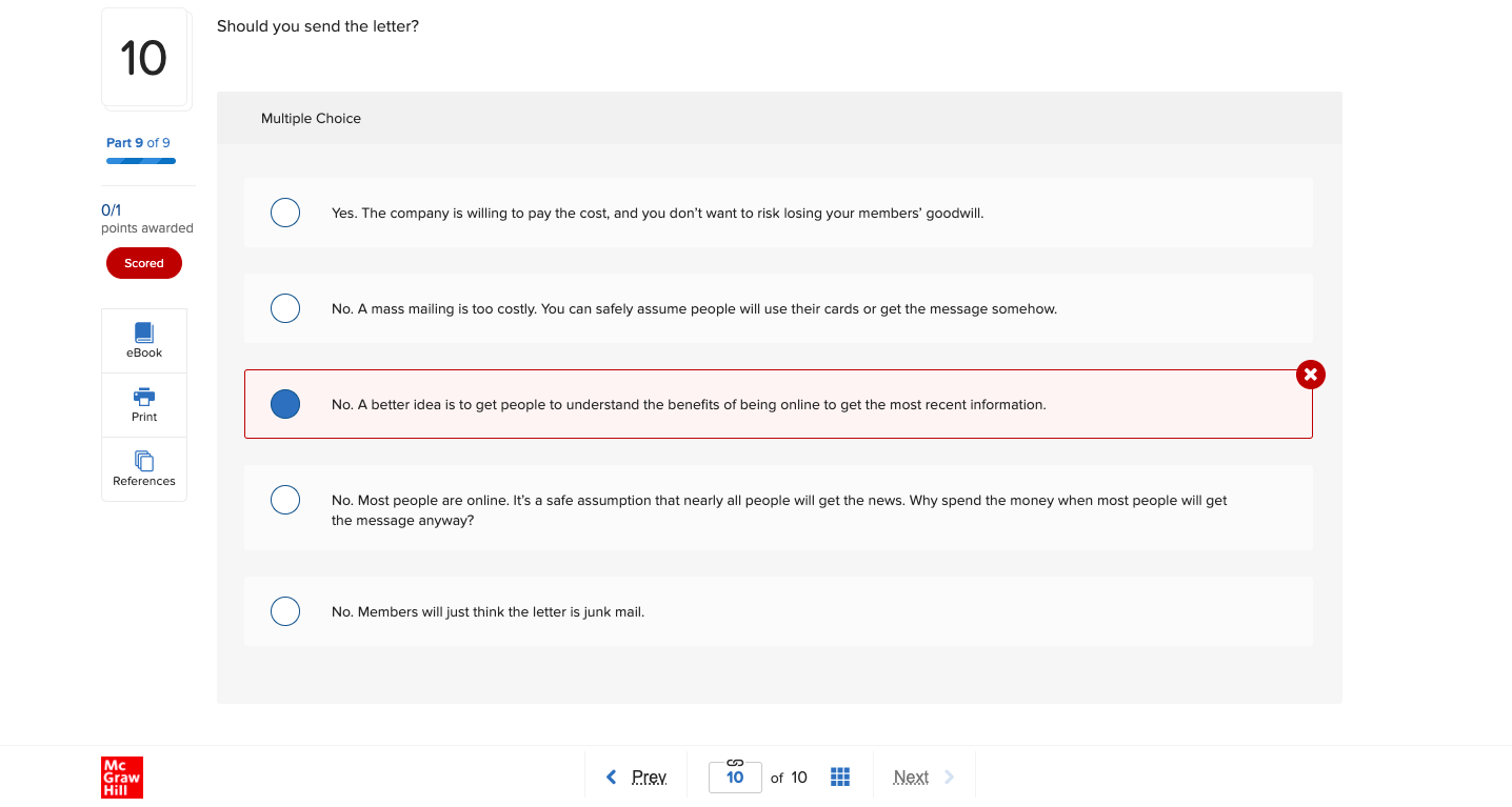 Solved Choosing the Right Channel Read the following | Chegg.com