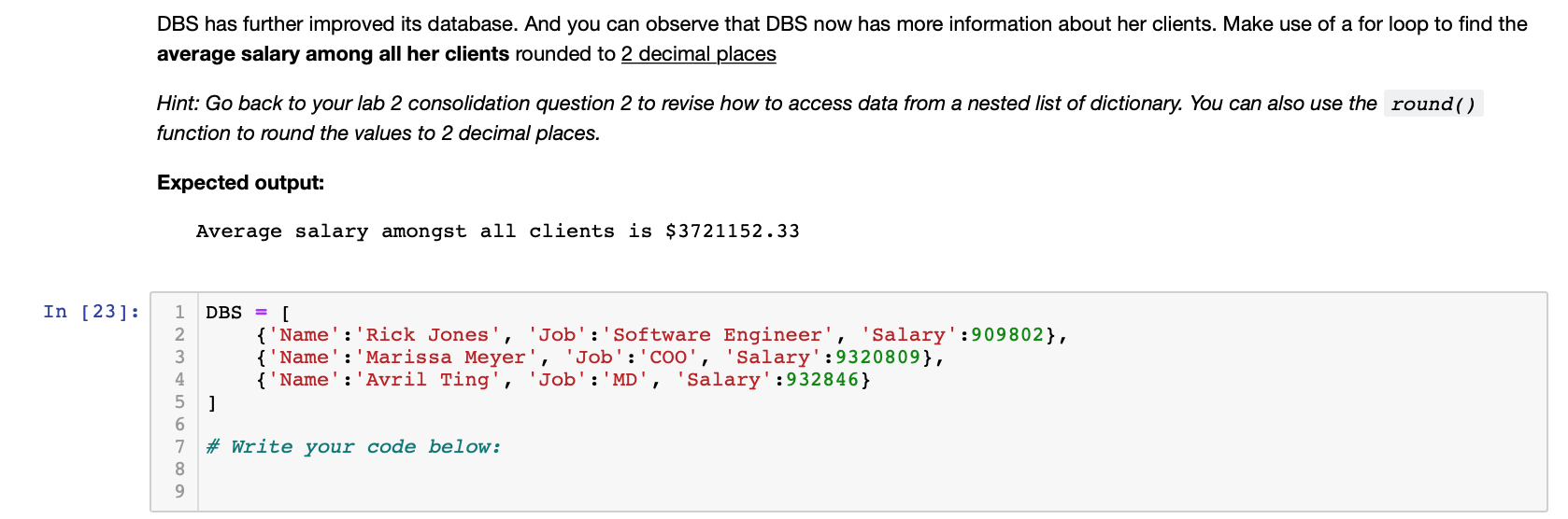 Solved DBS has further improved its database. And you can | Chegg.com