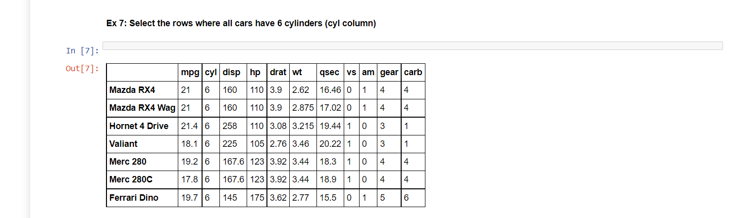 Solved In [3]: Out [3]: Ex 1: Recreate the following | Chegg.com