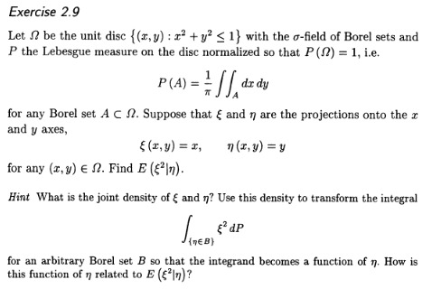 Solved Let Ω be the unit disc {(x,y):x2+y2≤1} with the | Chegg.com