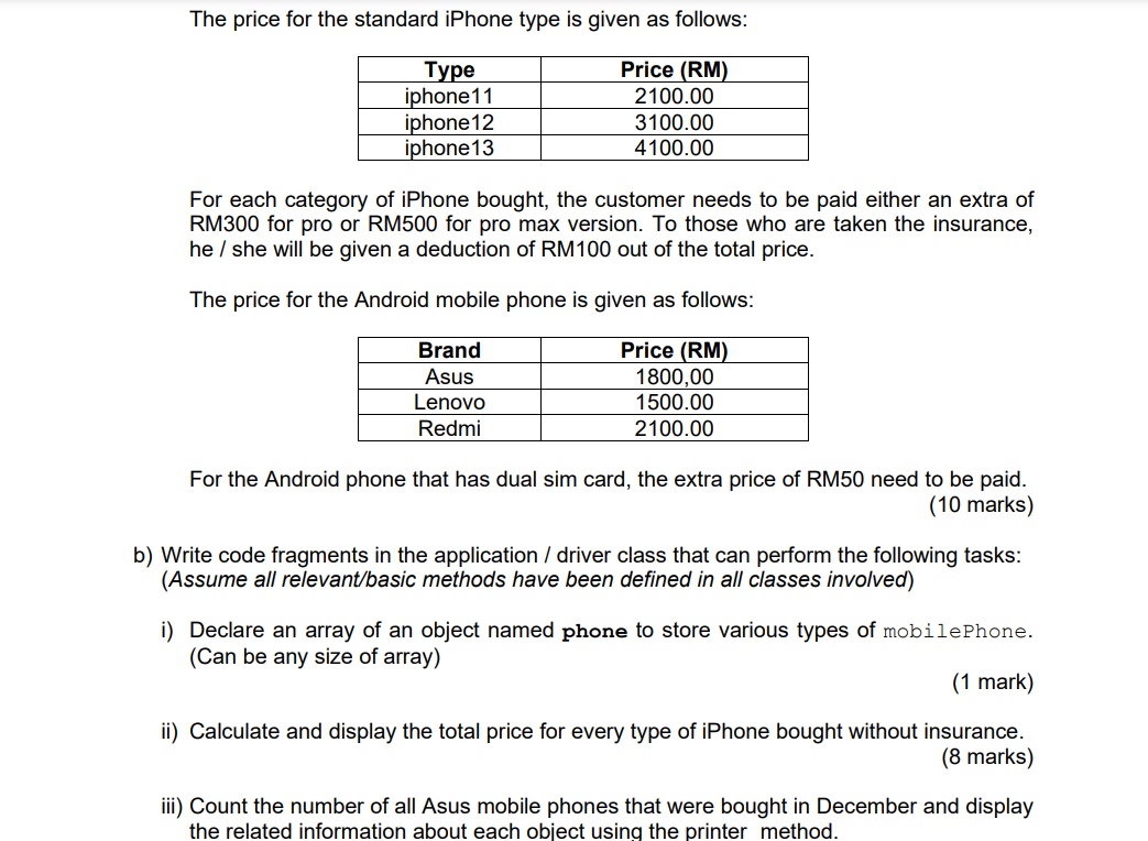 Solved Given the following template of abstract superclass | Chegg.com