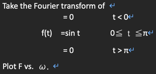 Solved Take the Fourier transform | Chegg.com