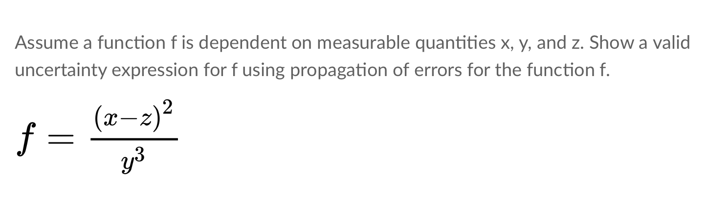Solved Assume A Function F Is Dependent On Measurable