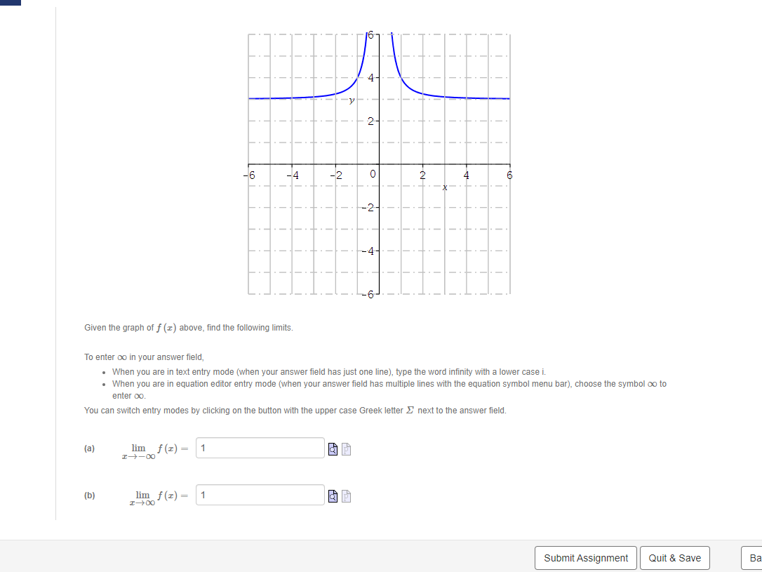 Solved 2 -6 -4 - 2 0 2 4 6 부 -2 -4 Given the graph of f (2) | Chegg.com
