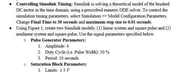 Controlling Simulink Timing: Simulink is solving | Chegg.com
