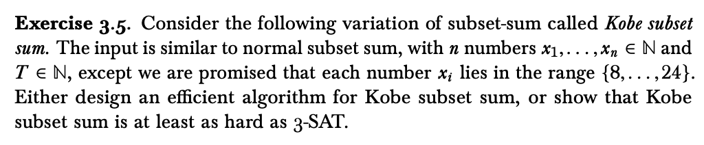 Solved Exercise 3.5. Consider the following variation of | Chegg.com