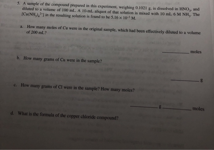 Solved Name Section Experiment 33 Advance Study Assignment: | Chegg.com
