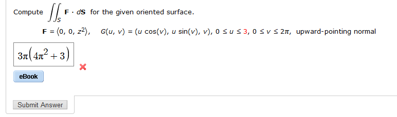 Solved Compute SKF F.ds for the given oriented surface. s F | Chegg.com
