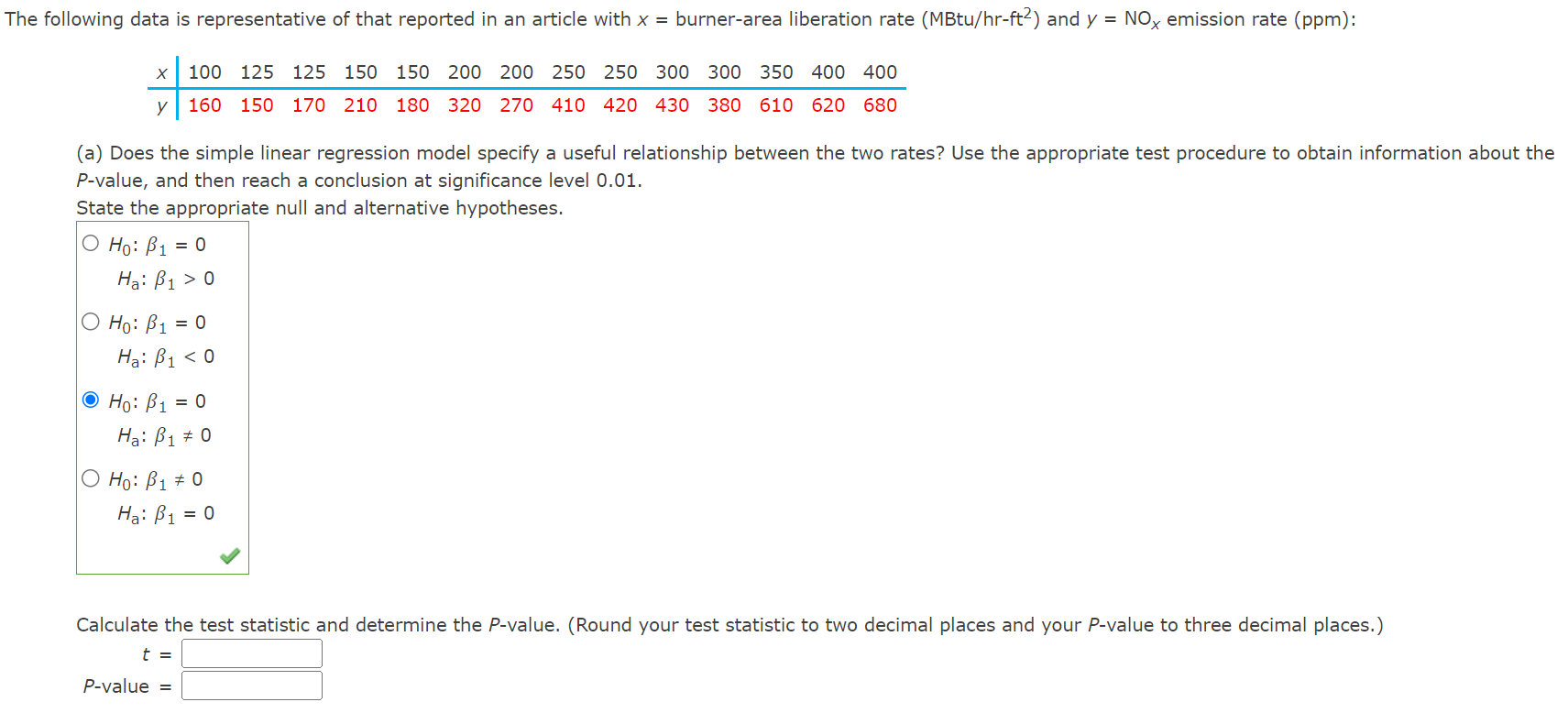Solved e following data is representative of that reported | Chegg.com