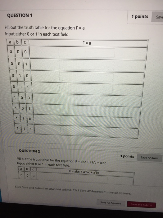 Solved QUESTION 6 1 points Sa Convert the following Boolean | Chegg.com
