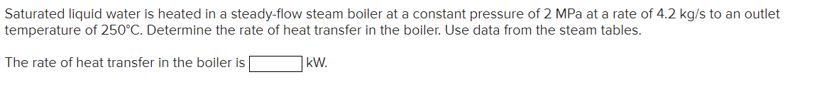Solved Saturated liquid water is heated in a steady-flow | Chegg.com