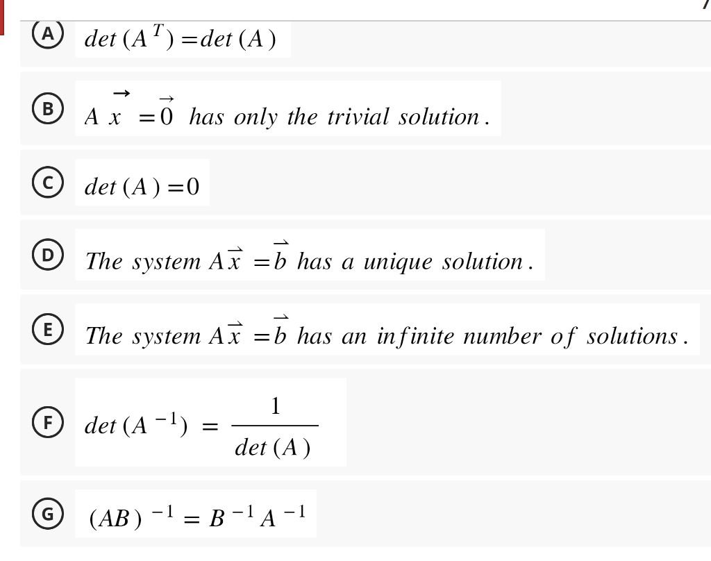 Solved Pick all the answers that apply. It can be only one | Chegg.com