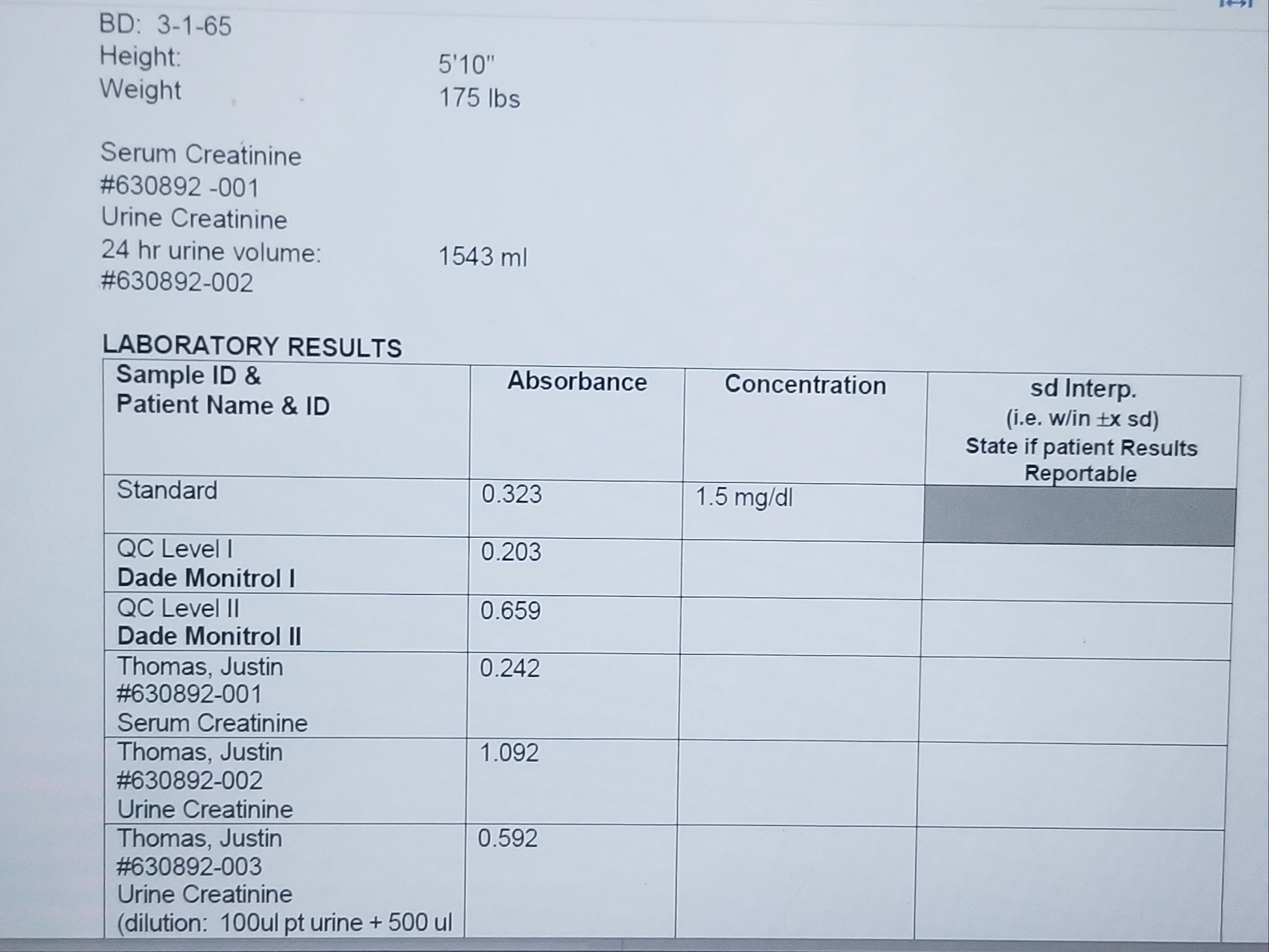 Solved Determine the concentration of each sample and | Chegg.com