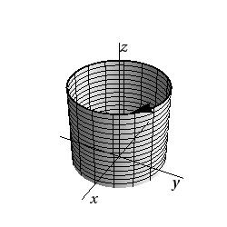 Solved The figure below open cylindrical can, 𝑆 , standing | Chegg.com