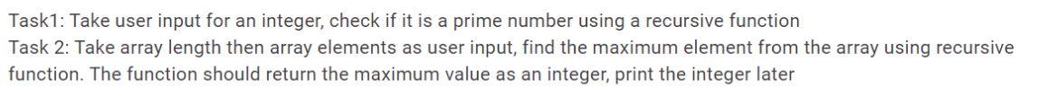 Solved Task1 Take User Input For An Integer Check If It Is 6429