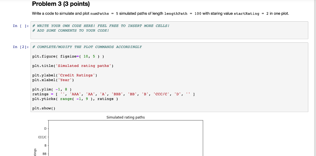 Background: In mathematical finance, Markov chains | Chegg.com