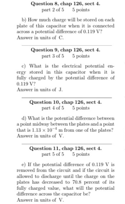 Solved Question 7, chap 126, sect 4. part 1 of 5 5 points A | Chegg.com