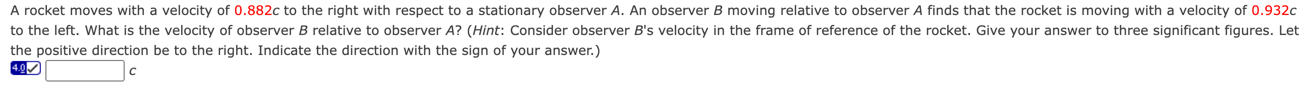 Solved the positive direction be to the right. Indicate the | Chegg.com