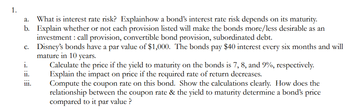 Solved Please answer Part C of this question using the ba II | Chegg.com