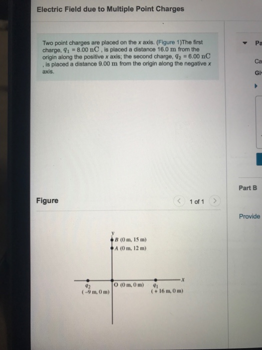 Solved Electric Field due to Multiple Point Charges Two | Chegg.com