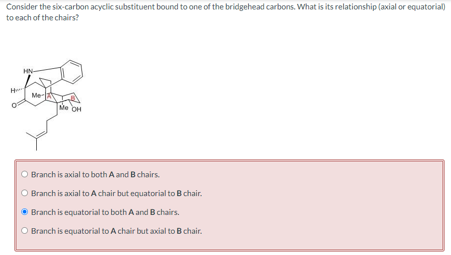 Solved Consider the six-carbon acyclic substituent bound to | Chegg.com