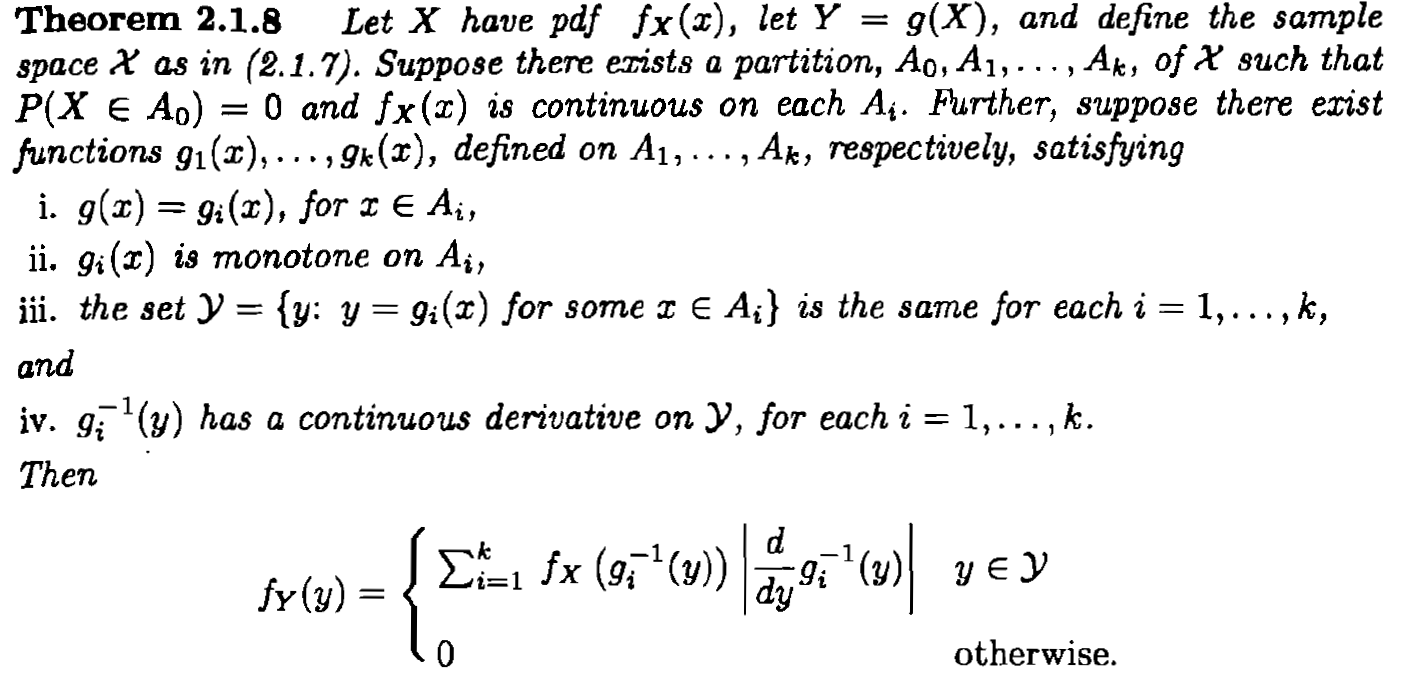 (3) Let X have pdf fx(x) and let Y = g(X), where g is | Chegg.com