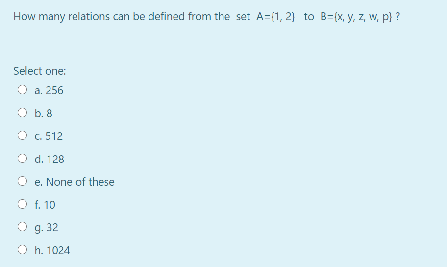 Solved Let A={4,5,6,7,8,9} and R be a relation on A defined | Chegg.com