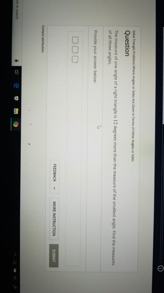 Solved Solve Triangle Problems Where Angles Or Sides Are Chegg