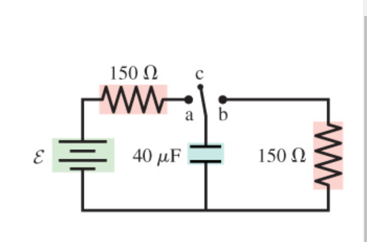 Solved The capacitor in (Figure 1) is initially uncharged | Chegg.com