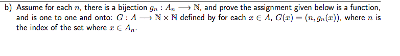 Solved 6. Given a collection of pairwise disjoint countable | Chegg.com