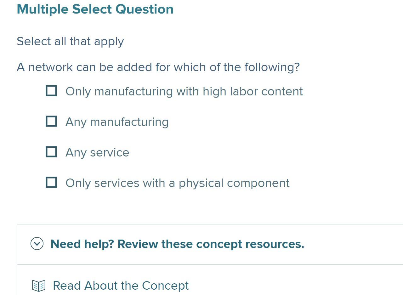 Solved Multiple Select Question Select all that apply A | Chegg.com