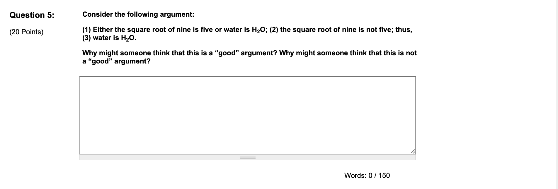 Solved Short Answer Questions For all questions, your | Chegg.com
