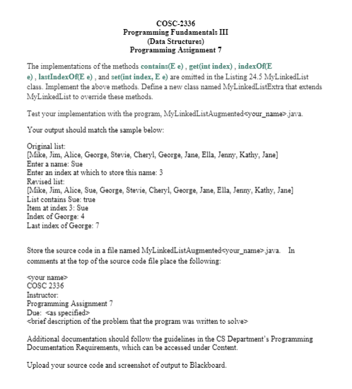 Solved Cosc−2336 Programming Fundamentals Iii Data 