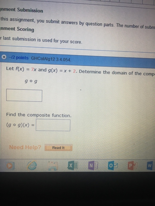 Solved signment Submission or this assignment, you submit | Chegg.com