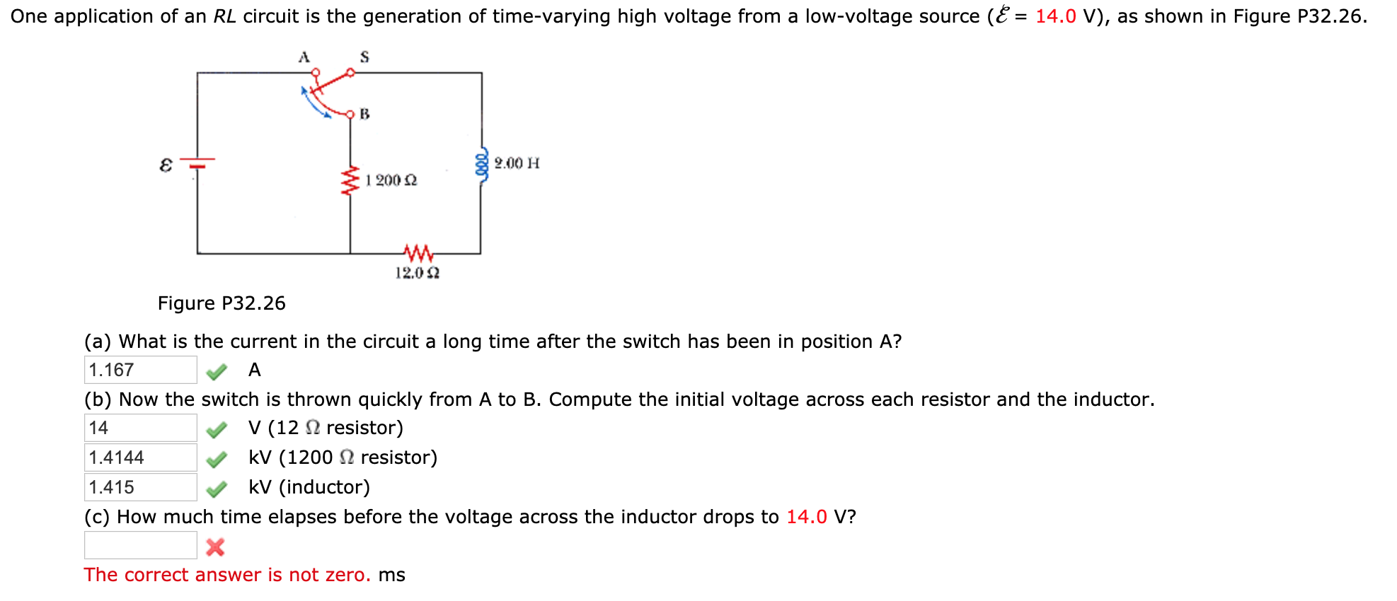 Solved One application of an RL circuit is the generation of | Chegg.com