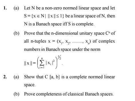 Solved 1. (a) Let N be a non-zero normed linear space and | Chegg.com