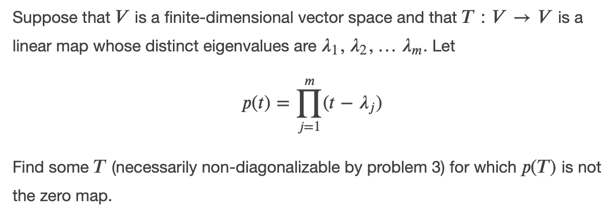 Solved Suppose that V is a finite-dimensional vector space | Chegg.com