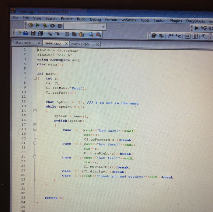 You already have a car class that you can use to make | Chegg.com